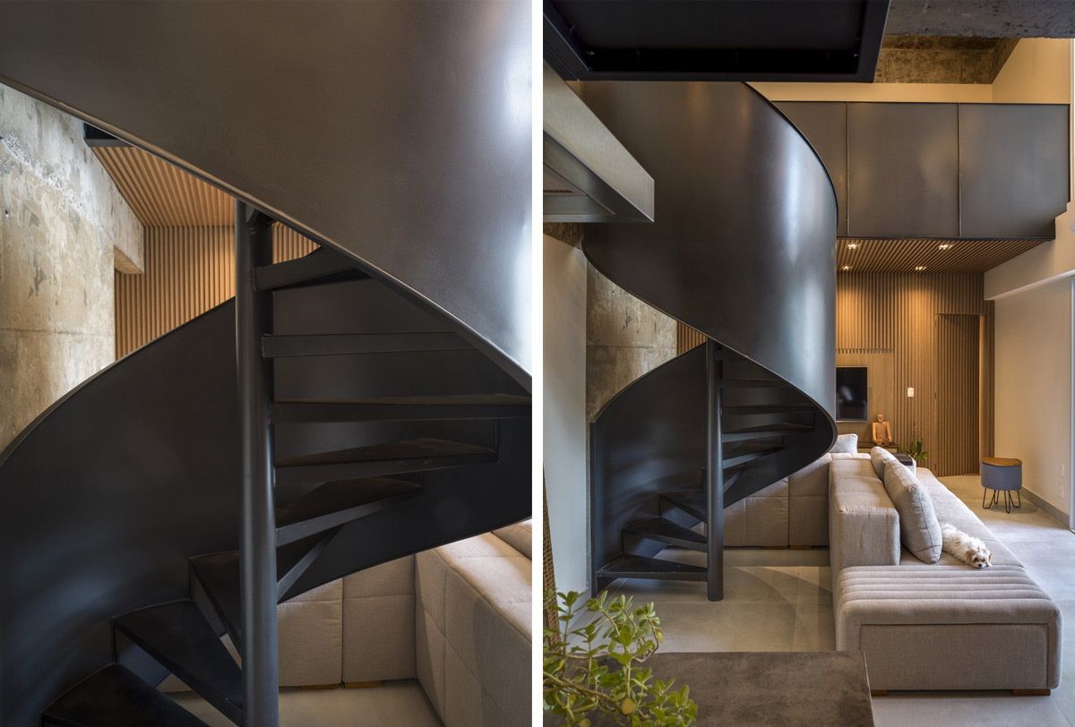 Escada Helicoidal | Casa de Valentina